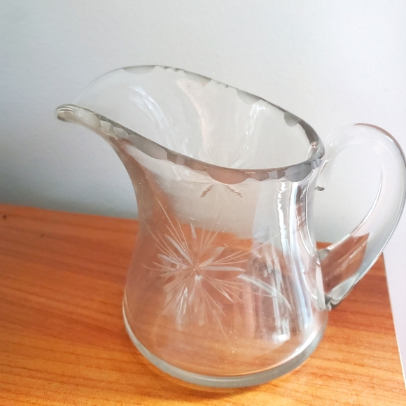 Dining | Vintage Glass Small Pitcher | Poshmark
